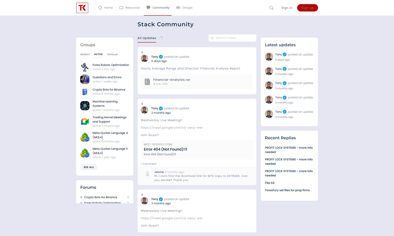 Download the Dark Algo